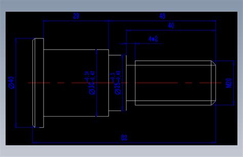 驱动连杆销轴 AutoCAD 2007 模型图纸下载 懒石网