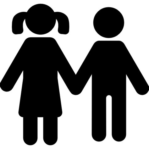 Hermana Y Hermano Iconos Gratis De Personas