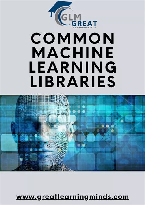 ppt common machine learning libraries powerpoint presentation free