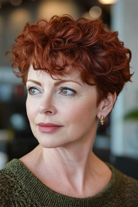 33 Stylish Short Curly Hairstyles For Older Women You Must See