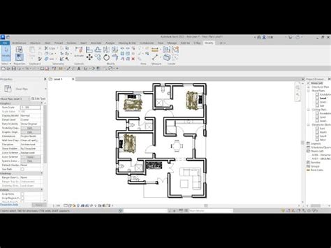 How To Create Floor Plan Design Revit Tutorial YouTube