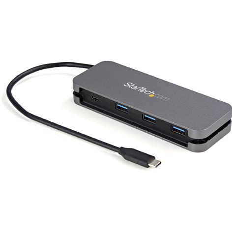 Startech 4 Port Usb C Hub 5gbps 3a 1c 11in Cable Pc Meal
