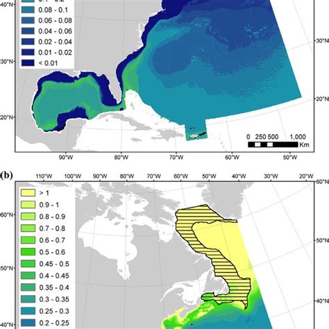 Maps Of A The North Atlantic Basin Showing The Us Navy Atlantic Download Scientific Diagram