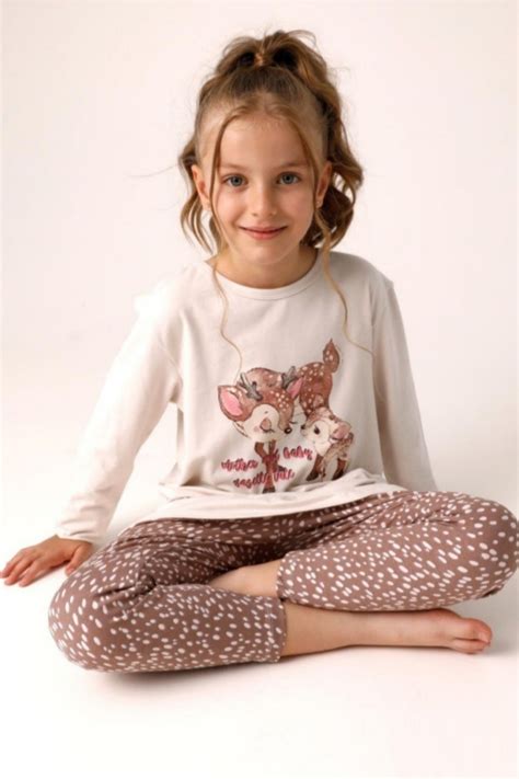 Пижама момиче дълъг ръкав Kinderlandbg