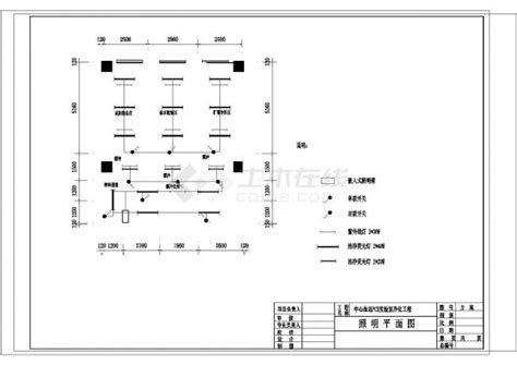 某大学pcr实验室cad暖通空调平面设计施工图 土木在线