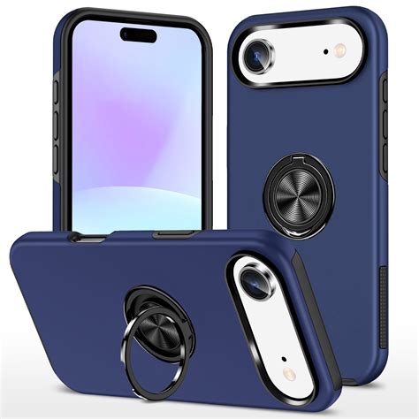 Iphone 17 Air Magnetic Ring Holder Shockproof Case Iphone Repair