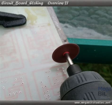 MegaBitStudios Circuit Board Etching
