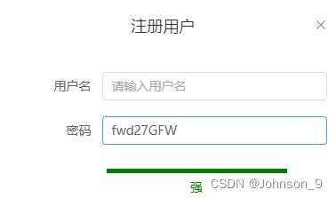vue ts element plus密码强弱校验 密码自定义规则校验 vue js Johnson Vue