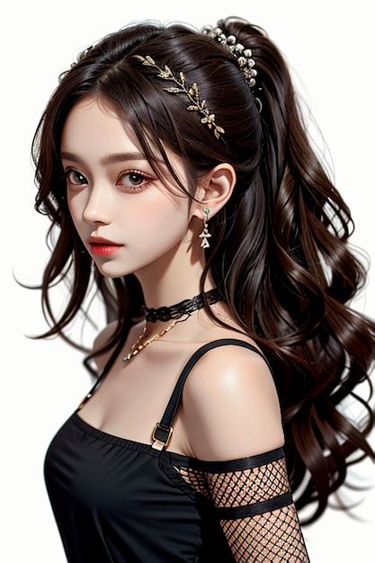 Premium Ai Image Fashion Graphic Model Fashion Show T Stage Clothing Display Pose Beauty