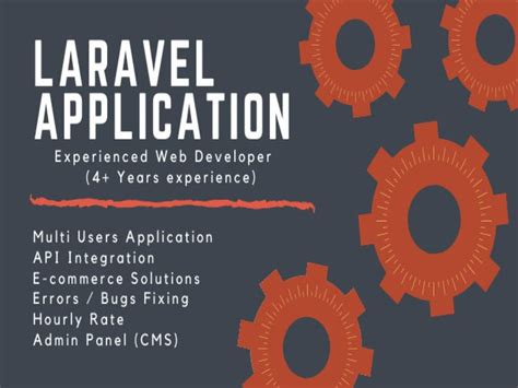 A Laravel Web Application And Get Fixed Your Current Laravel Website