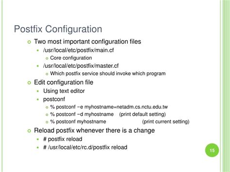 Ppt Postfix Powerpoint Presentation Free Download Id 105427