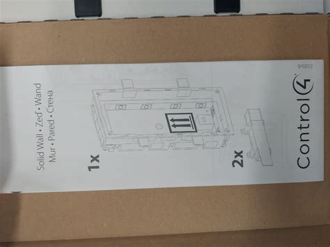 Control4 Ds2 Door Station Box For Flush Installation Pn Vc4 015 Ebay