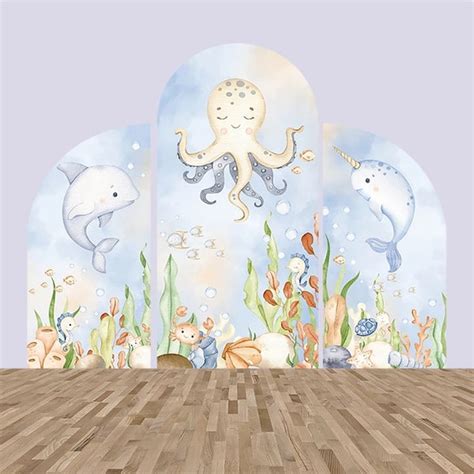 Under The Sea Backdrop Etsy