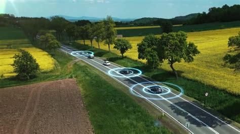 Autonomous Driving System A Self Driving Car Backgrounds Motion Graphics Ft Autonomous