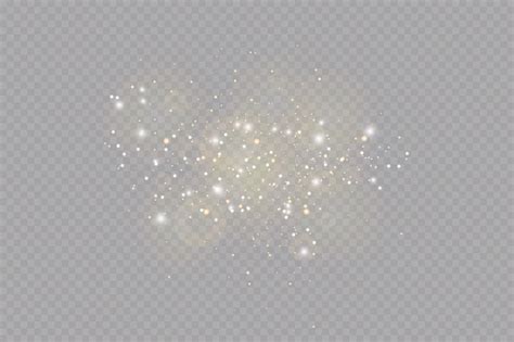 흰색은 반짝이 특수 조명 효과를 불꽃 벡터는 투명한 배경에 반짝입니다 크리스마스 추상 패턴입니다 반짝이는 마법의 먼지 입자 천상의에 대한 스톡 벡터 아트 및 기타 이미지