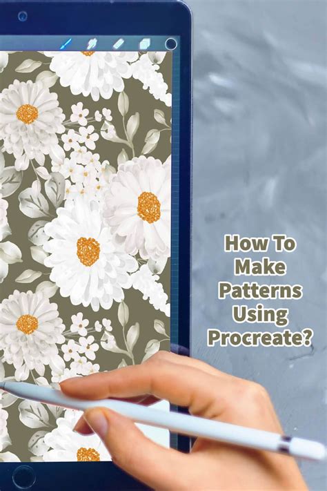 how to make patterns using procreate mondoro