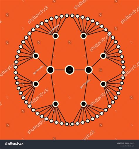 Exponential Growth Circular Tree Layout Chart Stock Vector Royalty Free 2580265835 Shutterstock