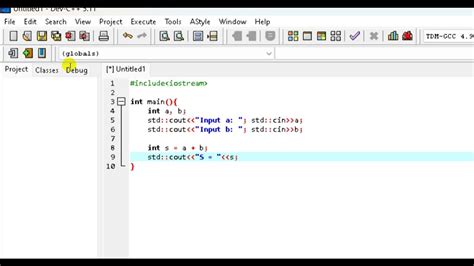 5 Sum Of Two Value Practice C Programming Youtube
