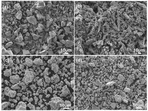 Sem Of Starting Powders In A Tih2 And B Copper Powders Sem Images Download Scientific