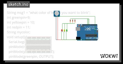 Led Checker Wokwi Esp32 Stm32 Arduino Simulator