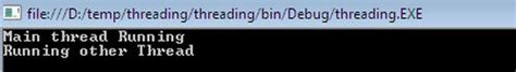 Multithreading With Net