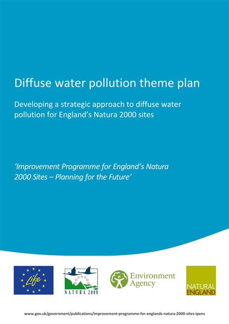 Pdf Diffuse Water Pollution Theme Plan Natural England Dokumentips
