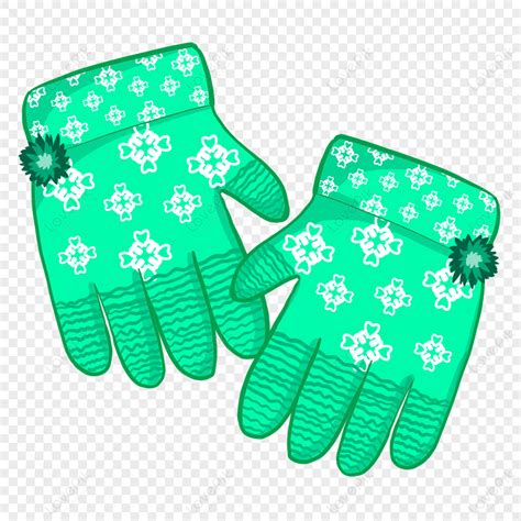 그린 다섯 손가락 장갑 일러스트 클립 아트초록아름다운 Png 일러스트 무료 다운로드 Lovepik