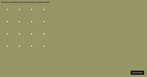 React Pattern Lock Examples Codesandbox React Pattern Lock Examples Codesandbox