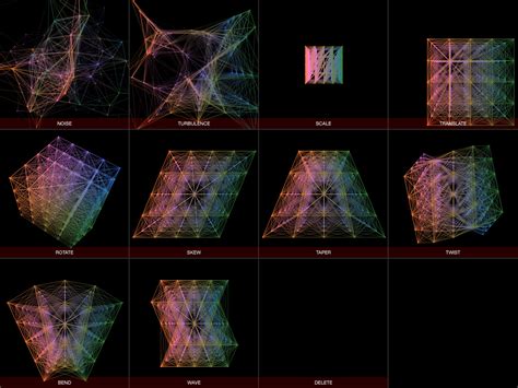 Lattice Generative Design Particle Photoshop Plugin
