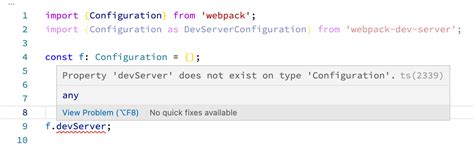 540 Breaks Type Of Webpack Dev Server · Issue 13621 · Webpackwebpack · Github