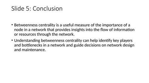 Betweenness Centrality En El Entornochatgptpptx