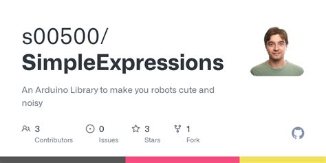 GitHub S SimpleExpressions An Arduino Library To Make You Robots Cute And Noisy