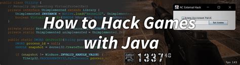 JGH101 How To Hack Games With Java
