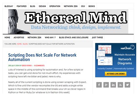 response scripting does not scale for network automation