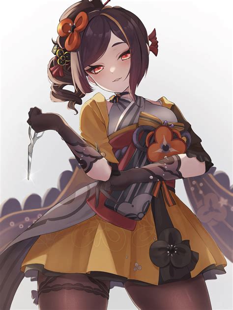 Chiori Genshin Impact Image By Hamburg Oniku Zerochan Anime Image Board