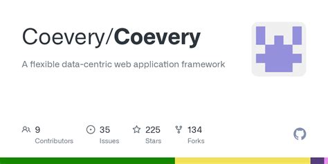 Github Coeverycoevery A Flexible Data Centric Web Application Framework