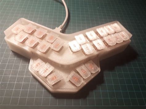 Steno Keyboard 3dthursday 3dprinting Perfect 3d Printing Filament