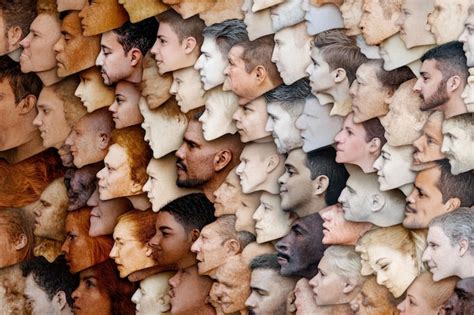 Cultural Diversity Collage A Collage Of Diverse Hispanic Faces