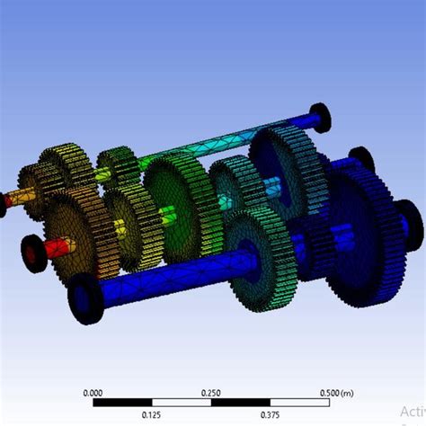 Pdf Design And Analysis Of 9 Speed Gearbox