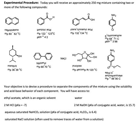 Solved Devise A Procedure To Separate The Components Of The Chegg Com