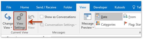 How To Automatically Bold Or Not Bold Unread Messages In Outlook