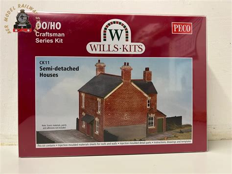 Wills Ck11 Victorian Semi Detached Houses Oo Gauge Agr Model Railway Store