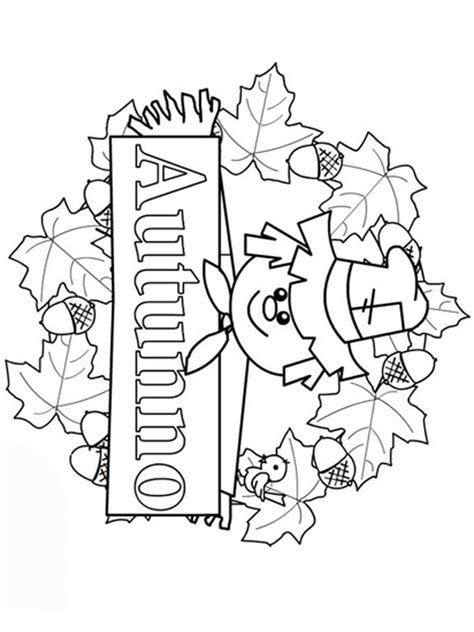 Disegni Autunno Da Colorare Portalebambiniit Porn Sex Picture