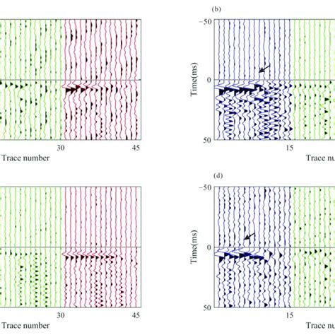P Waves Of Four Microseismic Events Recorded By 15 Receivers After Download Scientific Diagram
