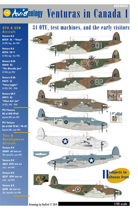 aviaeology decals n docs sets for 48th scale aircraft models