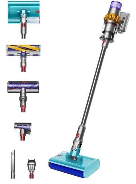 Купить Пылесос Dyson V15s Detect Submarine EU (SV47), yellow/nickel ...