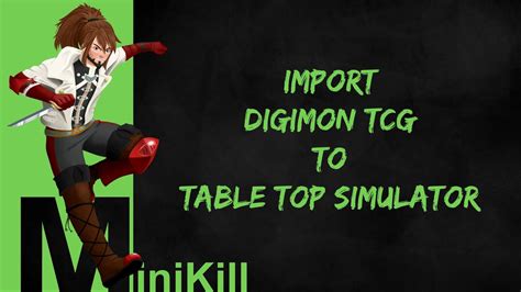 Digimon Tcg Online Importing Decks Into Table Top Simulator Youtube