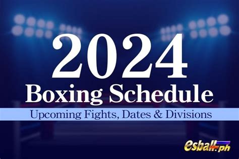 Upcoming Boxing Fights 2024 Usa Kori Jerrine