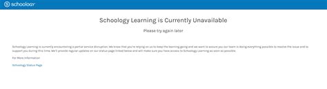 Schoology Down Updates — Hundreds Of Students Experiencing Issues With