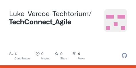 GitHub Luke Vercoe Techtorium TechConnect Agile